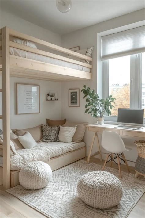 Double Your Space 20 Loft Bed Ideas For Small Rooms