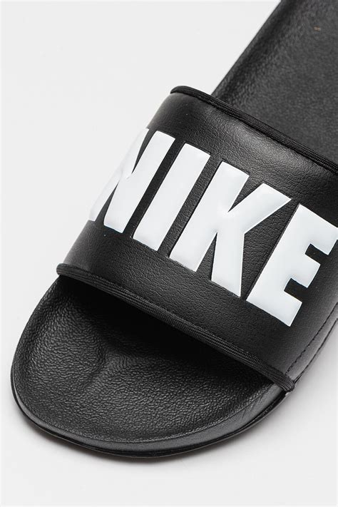 Nike, Чехли Off Court с лого, Черен, 9 - eMAG.bg