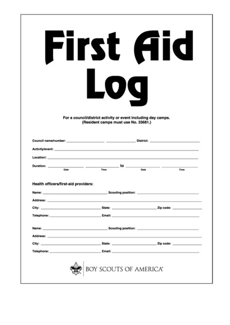 Top 5 First Aid Report Templates Free To Download In Pdf Format