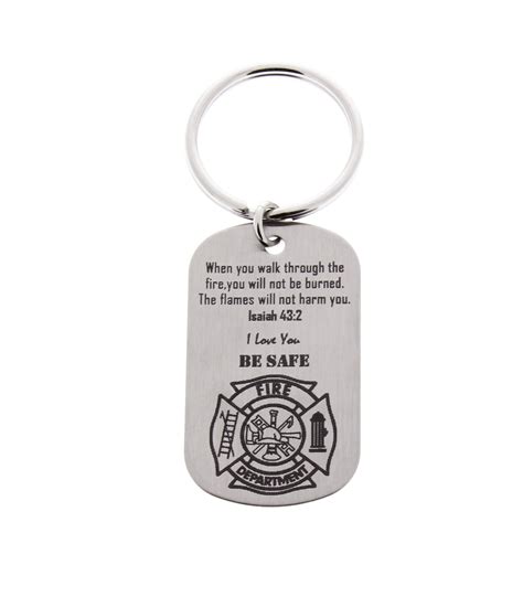 Firefighter Keychain Anomaly Creations And Designs Inc
