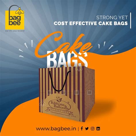 Custom Eco Friendly Cake Paper Bags Bagbee