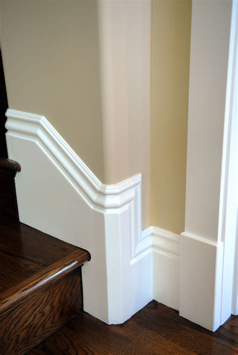 Raked Baseboard Returns Cool Baseboards Hamptons Stil