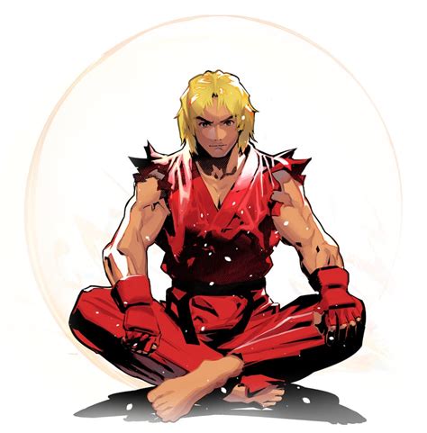 Ken Masters Street Fighter Drawn By Cofffee Danbooru