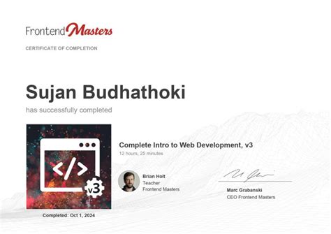 Sujan Budhathoki On Linkedin 🌟 Excited To Share That I Have Successfully Completed The Complete