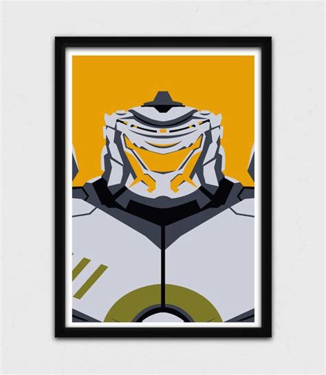 Pacific Rim Striker Eureka Bust Poster Jaeger Pacific Rim Striker