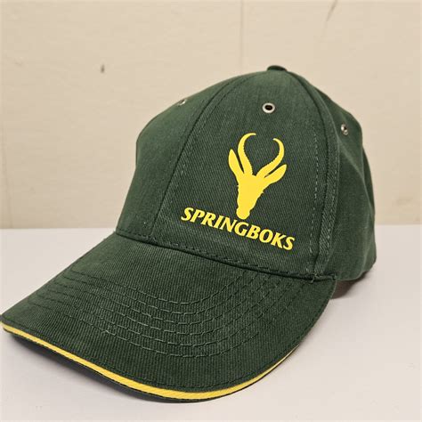 Springbok Supporter Cap Adult Salt Culture