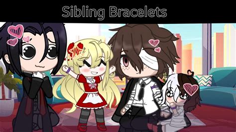 Sibling Bracelets Bsd The Siblings Mori And Chuuya Youtube
