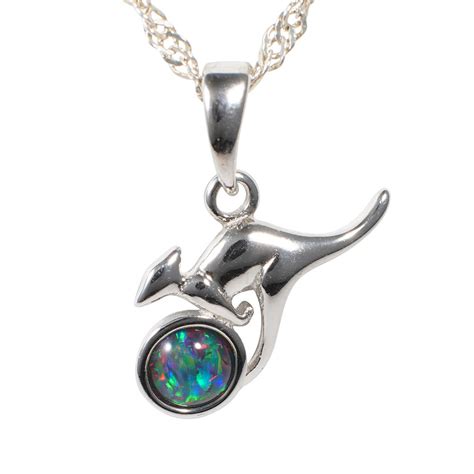Melted Kiss Sterling Silver Australian Opal Jewelry Set
