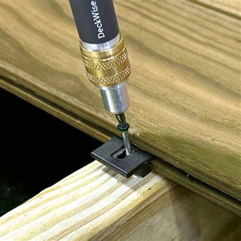 Deckwise® Thermoclip™ Hidden Deck Fasteners Advantage Lumber