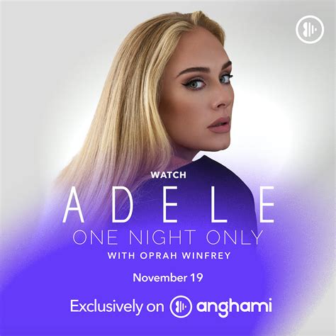 Anghami Hosts “adele One Night Only” Special With Oprah Exclusively In
