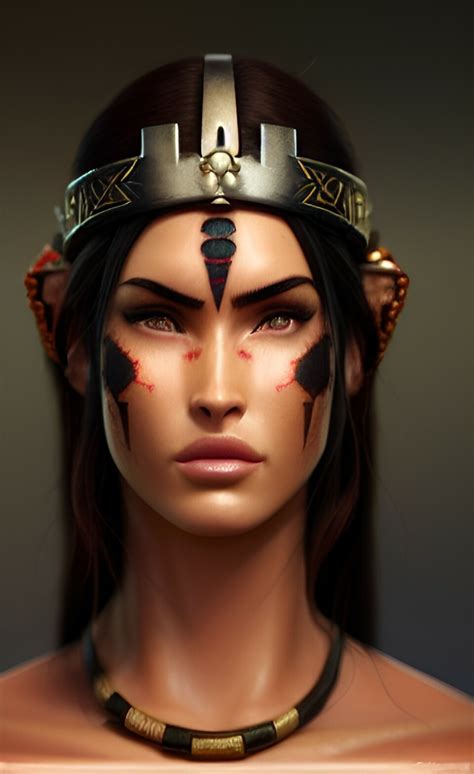 Artstation Azteck Woman Hunter 1400  Pack Artworks