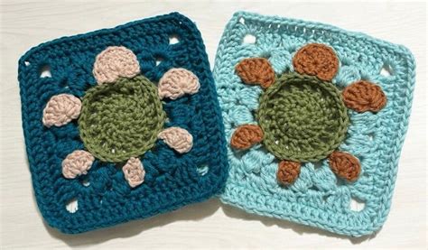 Turtle Granny Square Pattern Etsy