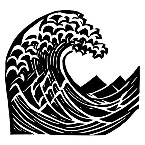 Great Wave Stencil Images Free Download On Freepik