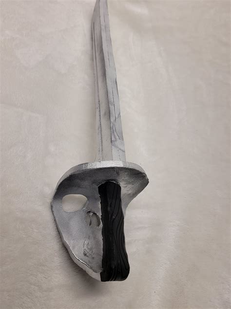 Pirate Cutlass With Skull Handle Basket Foam Larp Boffer 26 Saber Cosplay Toy Sword Etsy