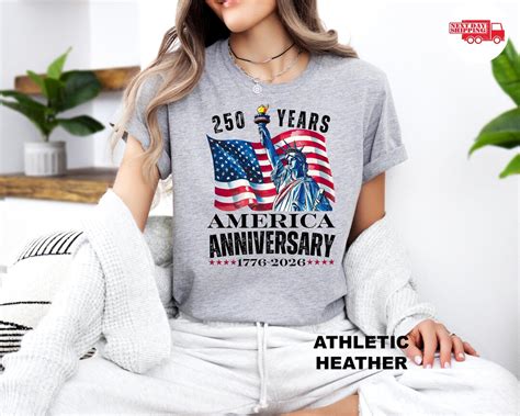 Happy 250th Usa Anniversary Shirt Usa 250 Tshirt Statue Of Liberty
