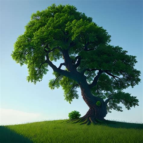 Premium Ai Image Big Tree Model Idea For Game