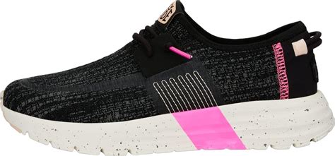 Hey Dude Womens Sirocco Sport Stripe Womens Sneaker Womens Slip