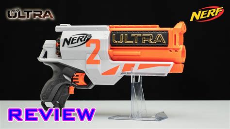 Review Nerf Ultra Two Flywheel Revolver Pistol Youtube