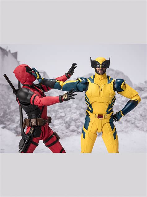 Sh Figuarts Deadpool And Wolverine Figures The Toyark News