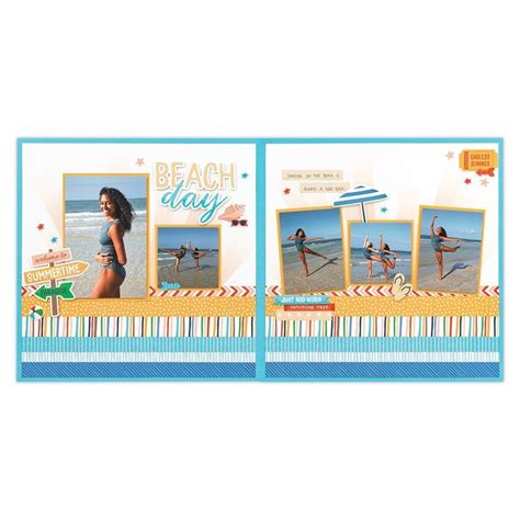 Beach Double Page Spread Artofit