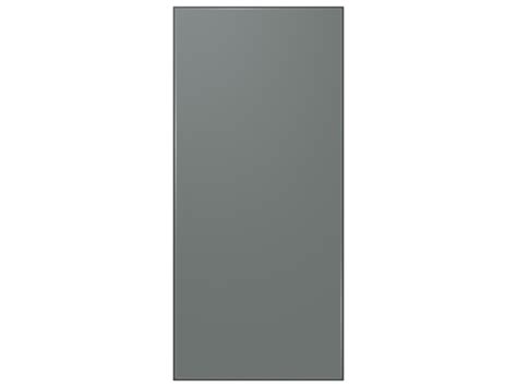 Samsung Bespoke 4 Door French Door Refrigerator Panel In Glass Middle