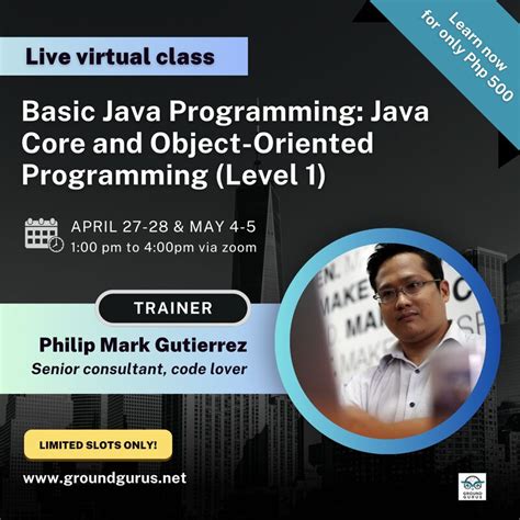 Gee Gutierrez On Linkedin Groundgurus It Ittraining Groupclass Programming Virtualclass