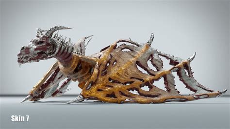 3d Model Undead Dragons Monsters Vr Ar Low Poly Cgtrader