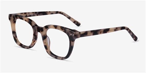 Romy Square Ivory Tortoise Glasses For Women Eyebuydirect
