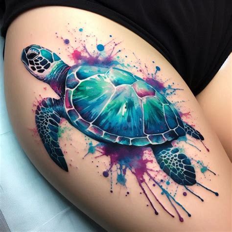 17 Stunning Sea Turtle Tattoo Ideas For Every Style And Placement 🐢