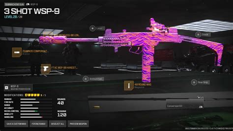 Best Wsp 9 Loadout Mw3 Meta Smg Class Setup One Esports