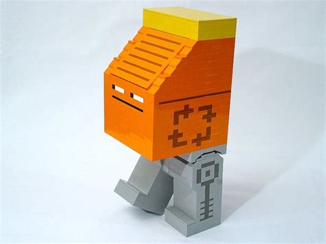 Junkbot 8 1 Scale Lego Sculpture