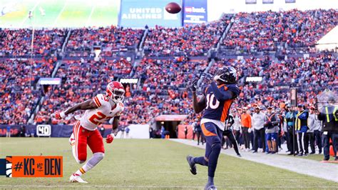 Russell Wilson Finds Jerry Jeudy For Perfect Over The Shoulder Touchdown Pass Broncos Vs Chiefs