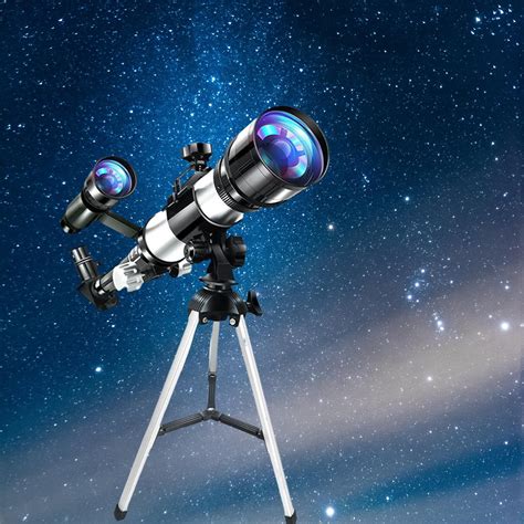 De Telescopio Reflector De Astronomía De Apertura Portátil De 70 Mm Con Para Niños Y
