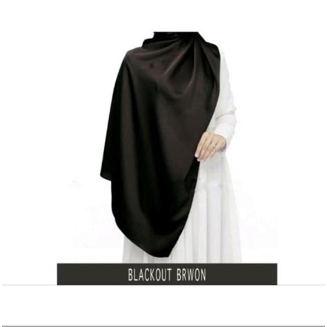 High Quality Luxe Bubble Satin Shawl Shopee Malaysia
