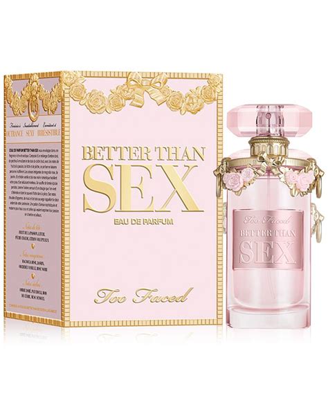 Too Faced Better Than Sex Eau De Parfum Spray 33 Oz Macys