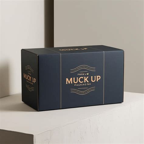 Premium Aesthetic Packaging Box Premium Ai Generated Image