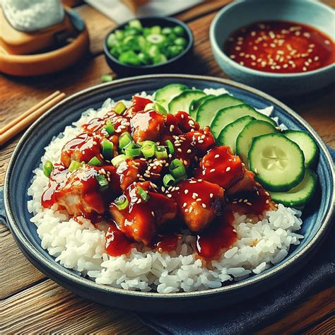 Korean Chicken And Rice Tessa Recipes