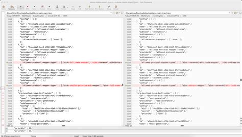deterministic realm import export · issue 16375 · keycloak keycloak