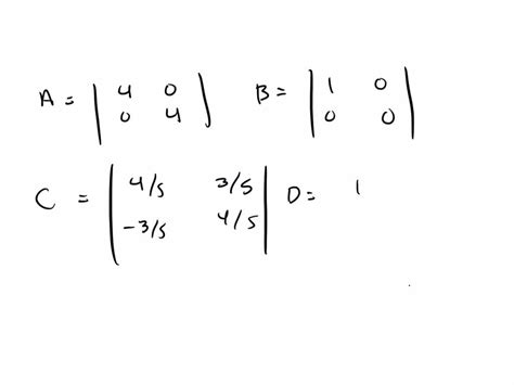 solved a find the scaling matrix a that transforms [ 2 1 ] into [ 8