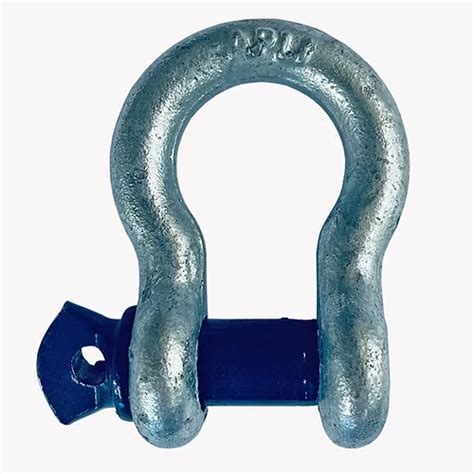 Galvanised Blue Pin Bow Shackles 1t To 95t Galway Maritime