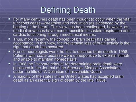 Ppt Brain Death Powerpoint Presentation Free Download Id 631502