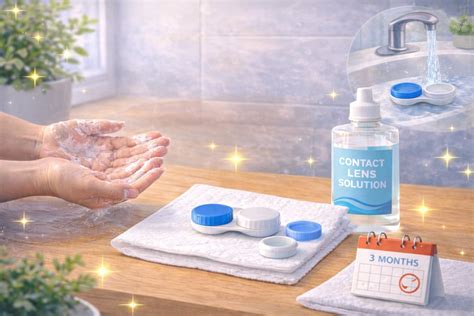 How To Clean Your Contact Case Correctly And When To Replace It
