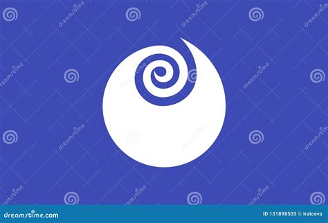 Flag Of Ibaraki Prefecture Japan Stock Illustration Illustration Of