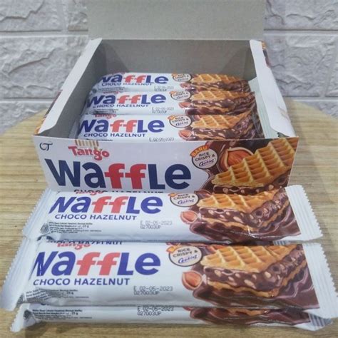New Viral Tango Waffle Choco Hazelnut 1 Box Isi 12 Pcs X 25gr Lazada Indonesia