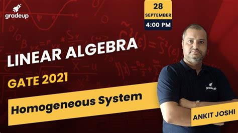 Linear Algebra Engineering Mathematics For Gate 2021 Part 6 Gradeup Youtube