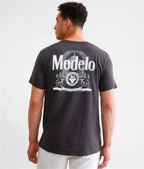 Tee Luv Modelo® T Shirt Mens T Shirts In Vintage Black Buckle