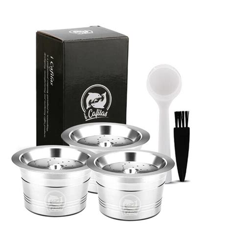 Icafilas Stainless Steel Refillable Reusable Cafis Grandado
