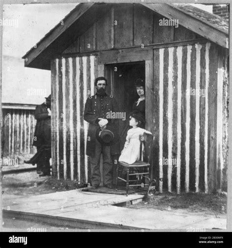 General John Aaron Rawlins 1831 1869 Full Length Standing At Door