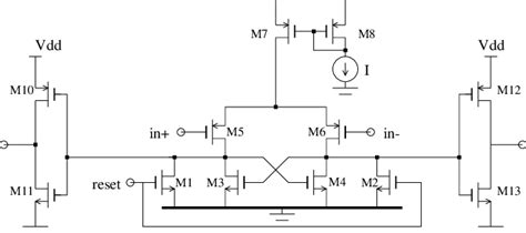 4 Low Voltage Comparator Download Scientific Diagram
