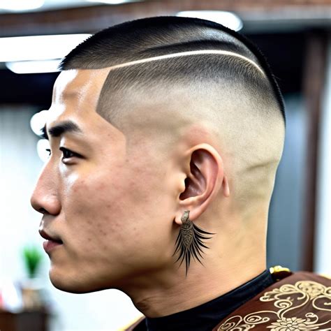 15 Asian Buzz Cut Inspirations For A Sleek Look Burst Of Style